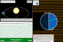 Earth Orbit Seasons Interactive