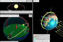 Interactive Earth Orbit Seasons
